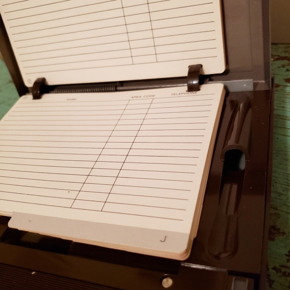 Office | Vintage Park Sherman Office Flip Top Rolodex | Poshmark